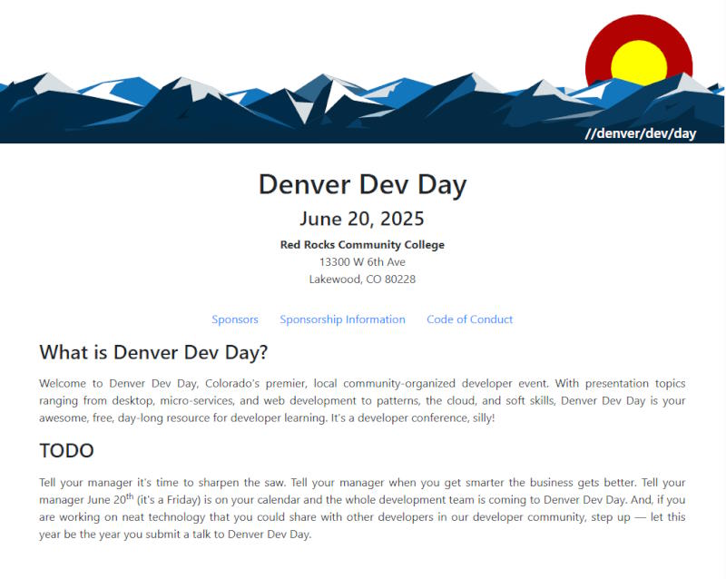 Denver Dev Day | June 27, 2025